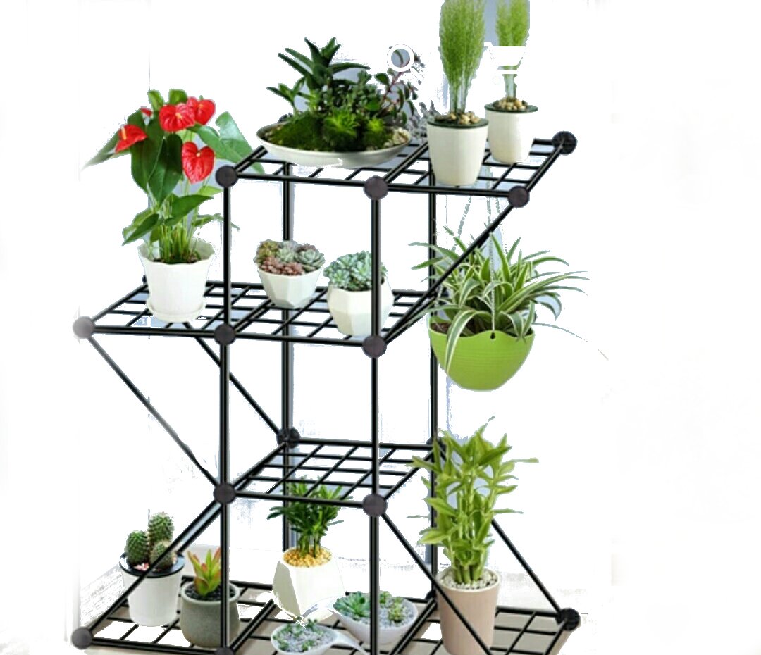 Decowin Plant Stand for Balcony : Amazon.in: Garden & Outdoors