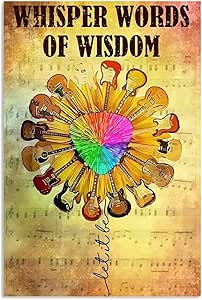 Amazon.com: Whisper Words Of Wisdom Wall Art Canvas Prints Painting ...