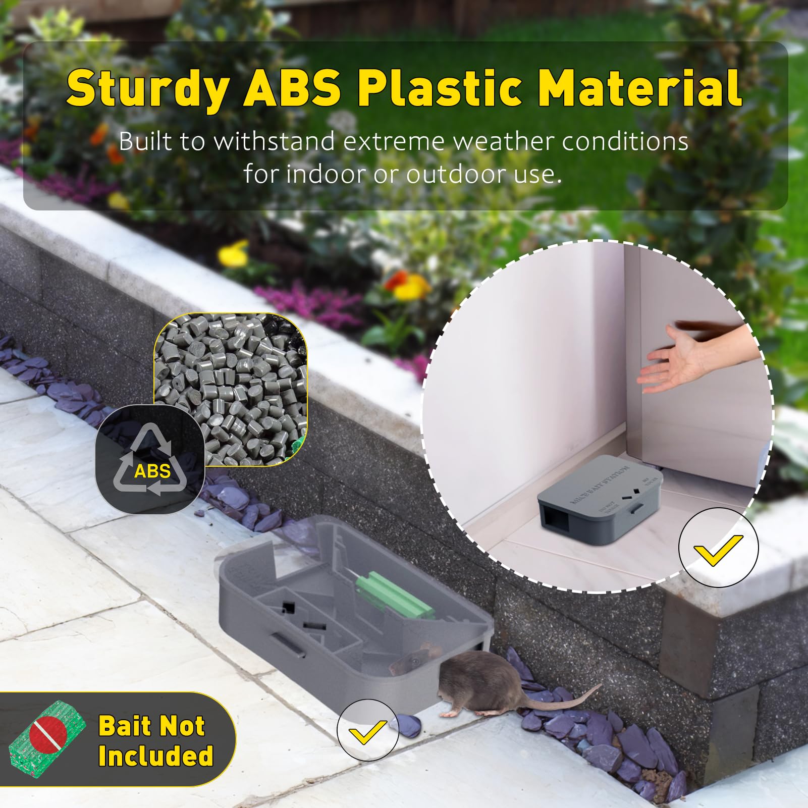 Mouse Stations with Keys 6 Pack, Keyless Design and Key Required Mouse ...