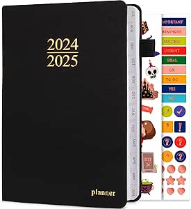 Amazon.com : JUBTIC 2024-2025 Planner, 2024-2025 Weekly and Monthly ...