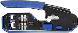 Solsop RJ45 Crimp Tool CAT5 CAT5e CAT6 Crimping Tool All in One Modular ...