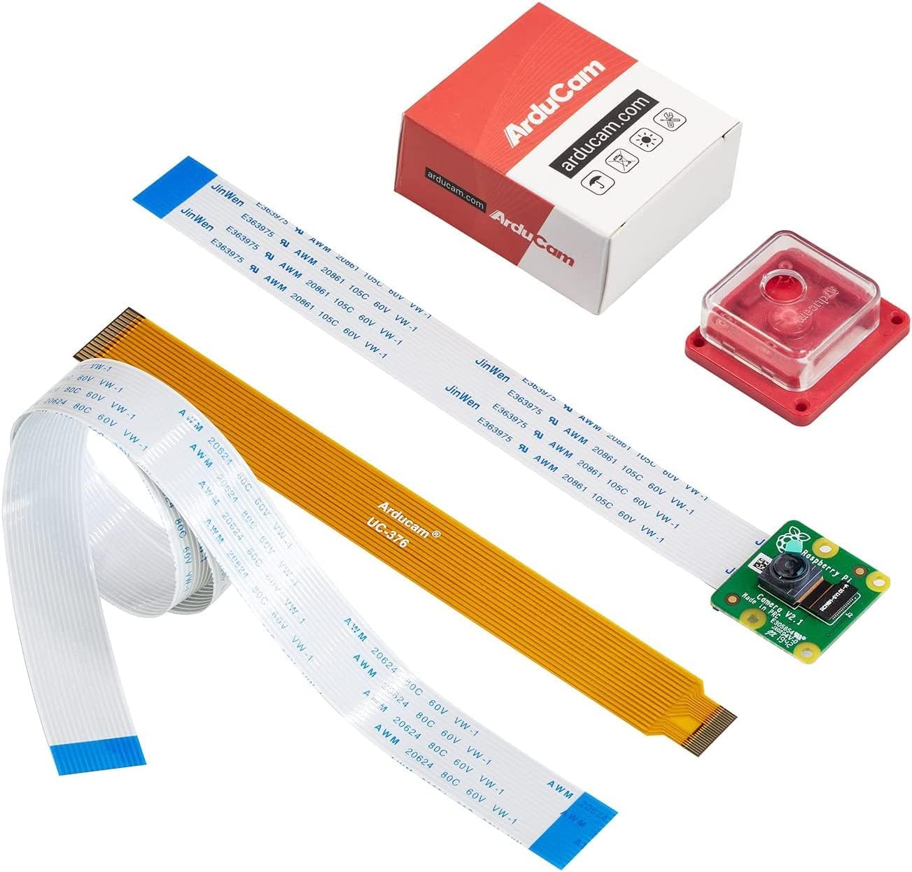 Amazon.com: Arducam Raspberry Pi Official Camera Module V2 with 8MP ...