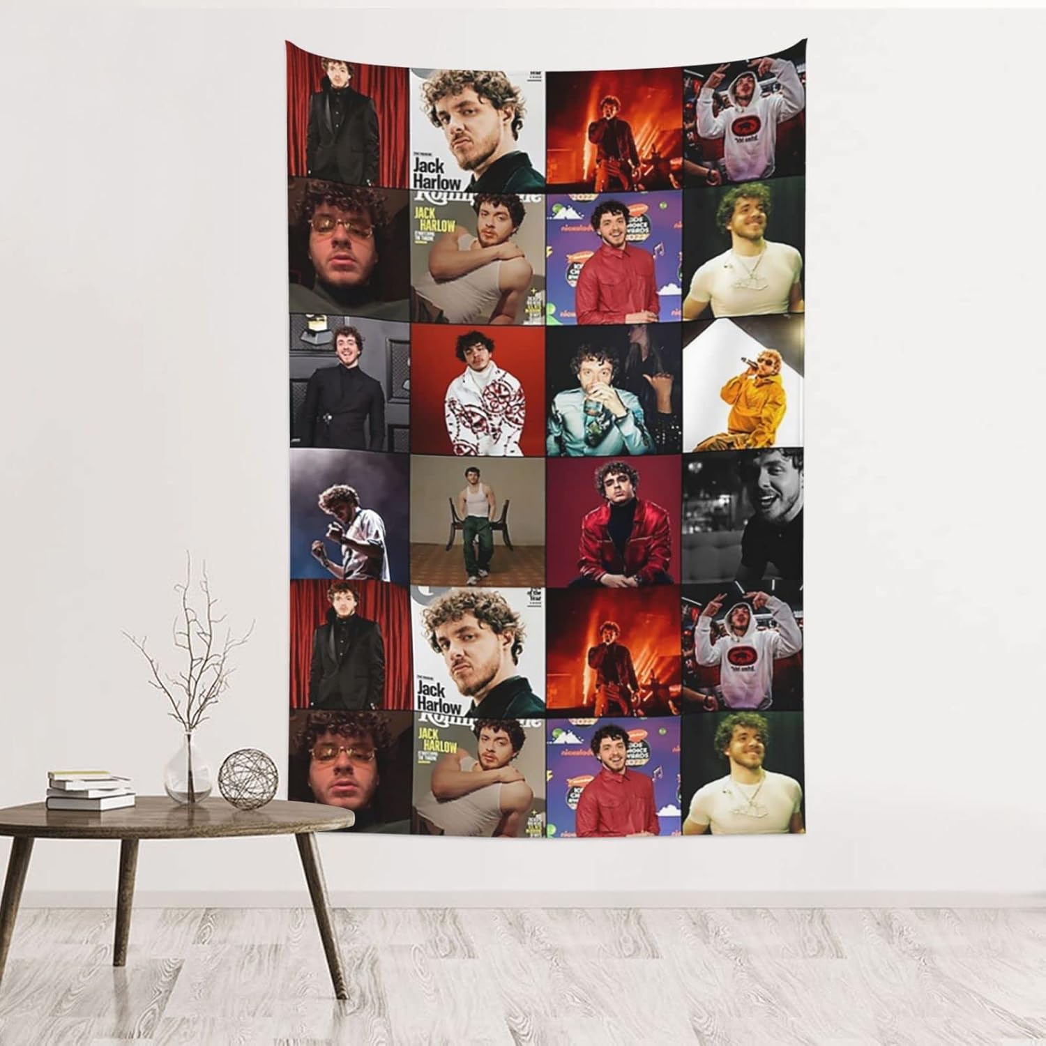 Amazon.com: DOTZRLT Jack Rapper Harlow Singer Tapestry Art Wall Hanging ...