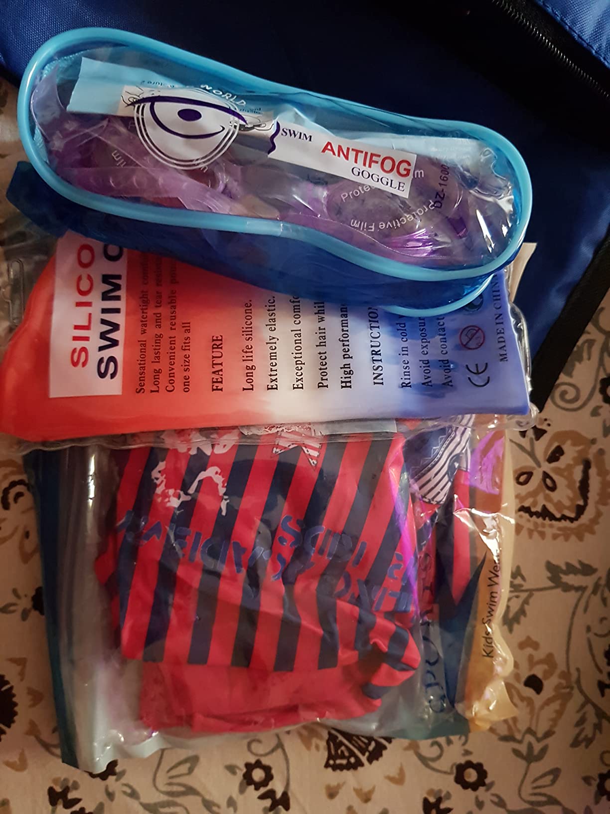 Buy Tempest Swimming Kit for Girls | Kids with 1 Swimming Costume ...