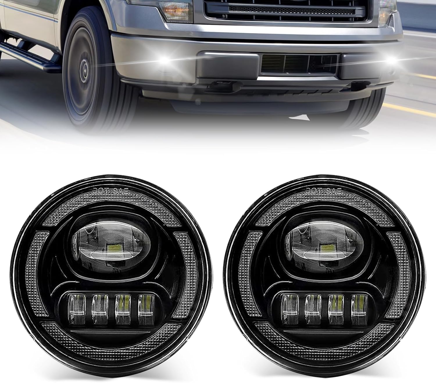 Amazon.com: LED Fog Lights Compatible with 2006 2007 2008 2009 2010 ...
