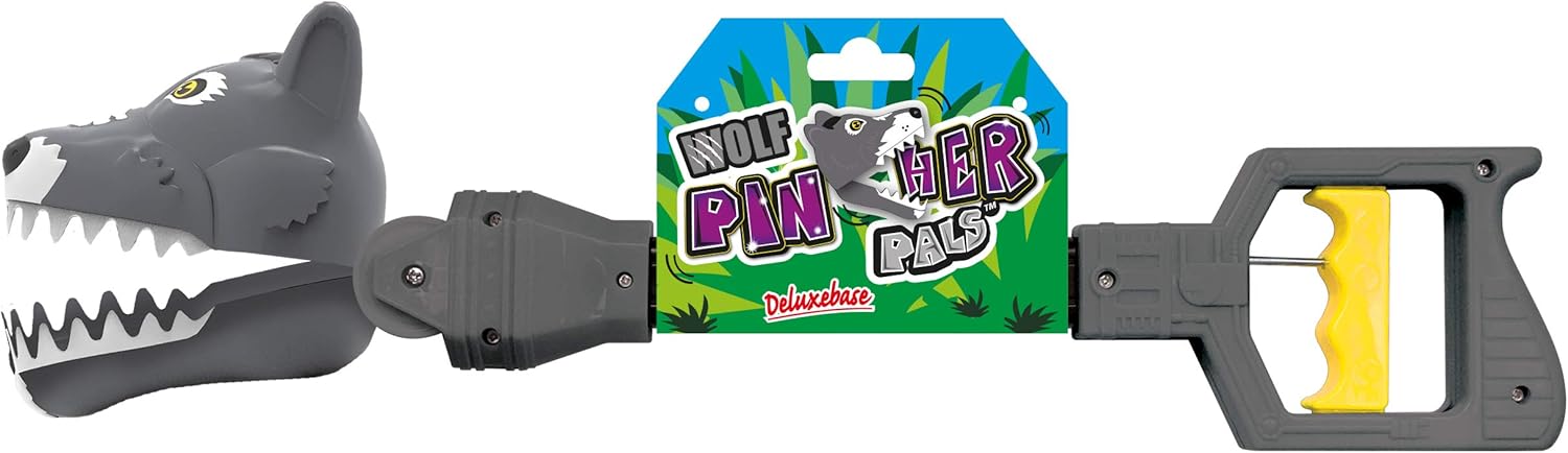 Amazon.com: Pincher Pals - Wolf from Deluxebase. Jumbo Animal Hand ...