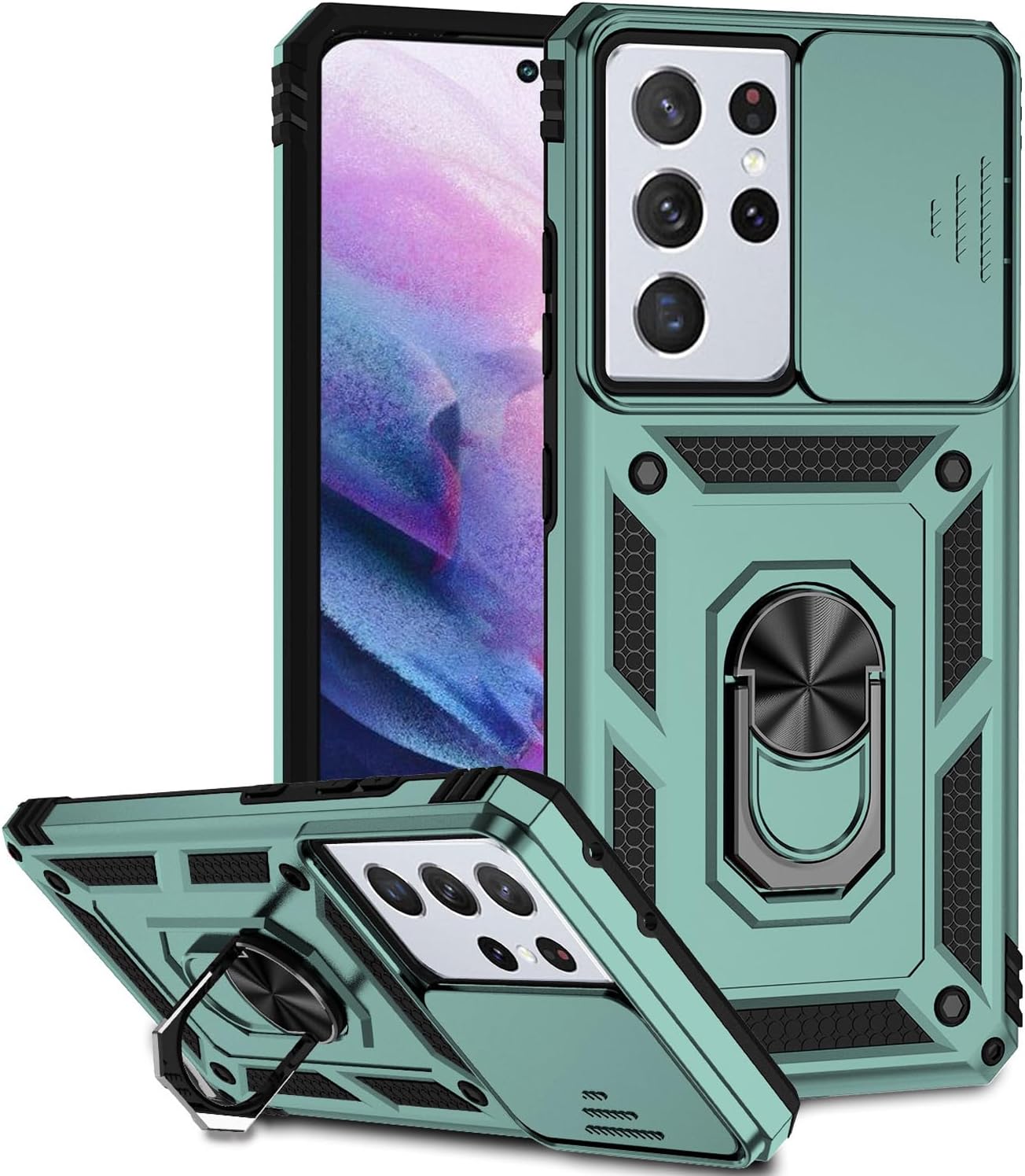 Amazon.com: KOBBRAN Military Grade Case for Samsung Galaxy S21 with ...
