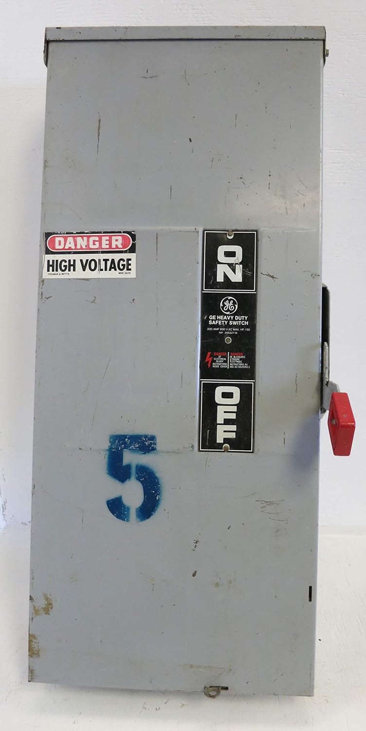 GE Distribution GE 200A 600V 3P Switch, TH3364R - Amazon.com