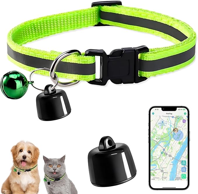 Quixion Cat Tracker, Pet Tracker For Dogs And Cats, Dog Tracker With No Monthly Fees, Ios ...