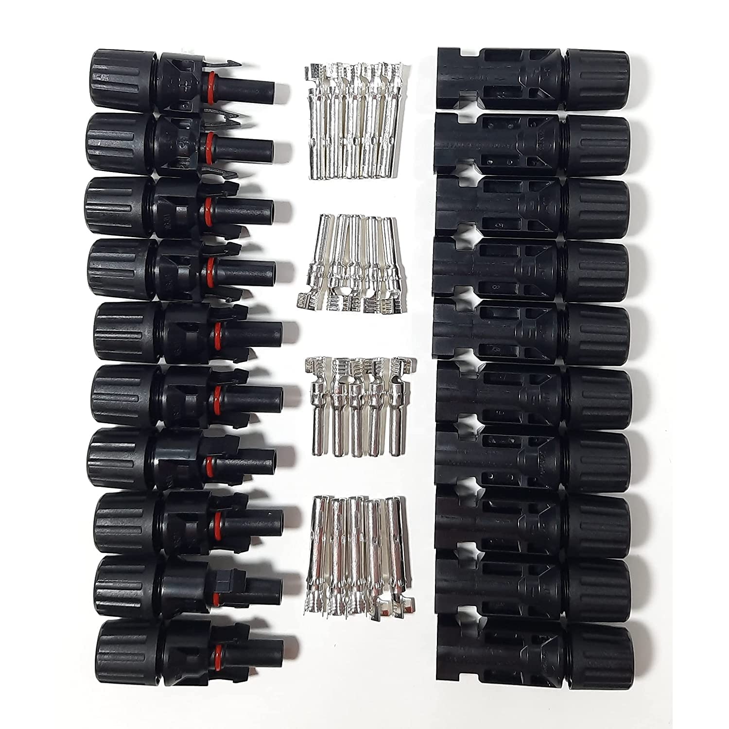 Solar MC4 Solar Connector for Solar Panel Connection (Set of 10 Pairs ...