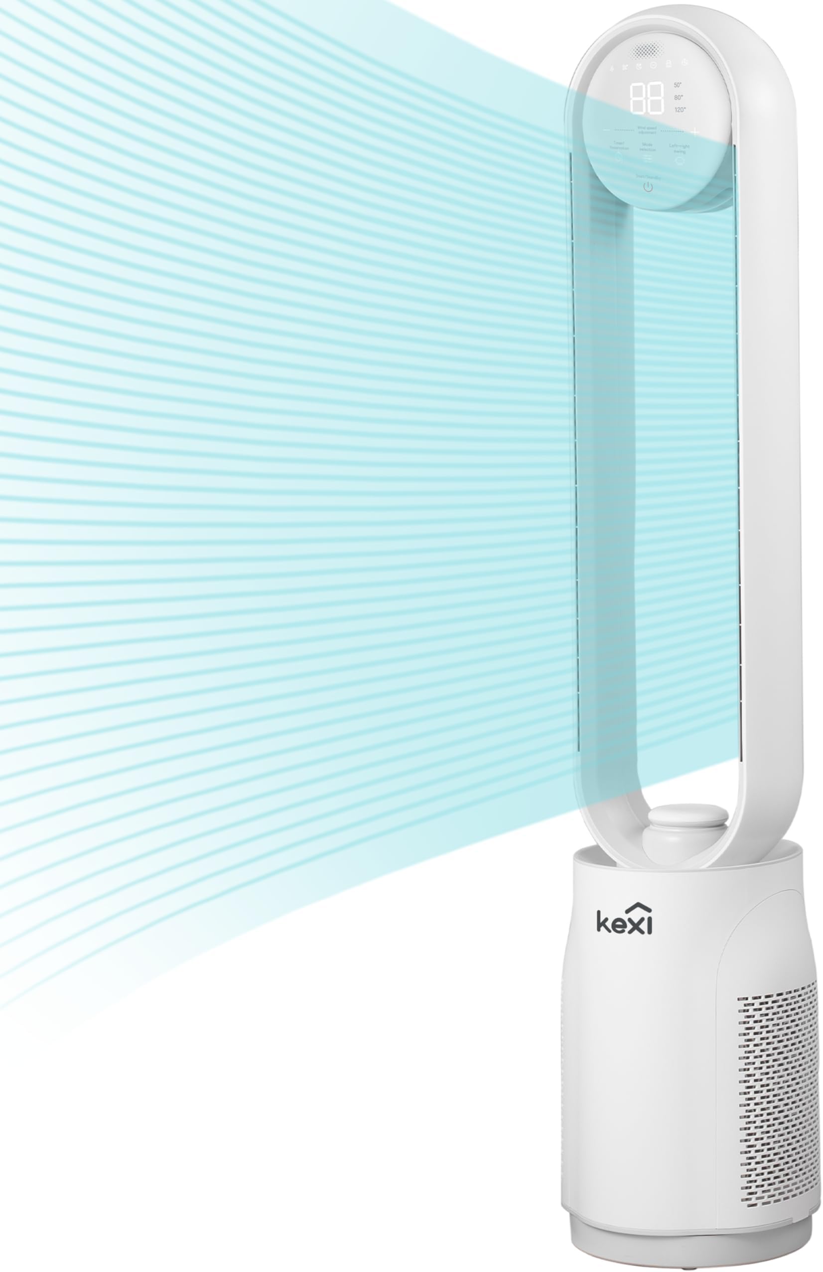 Amazon.com: Dreo Tower Fan for Bedroom, 24ft/s Velocity Quiet Fan, 90 ...