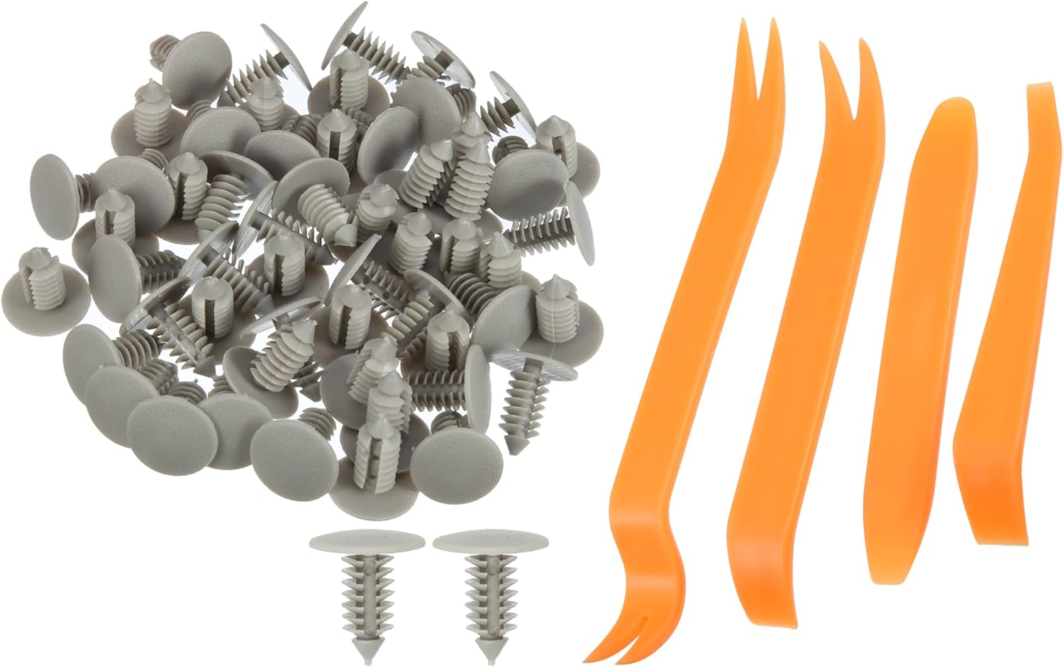 Amazon.com: ACROPIX Universal 9mm Push Bumper Fastener Rivet Clips with ...