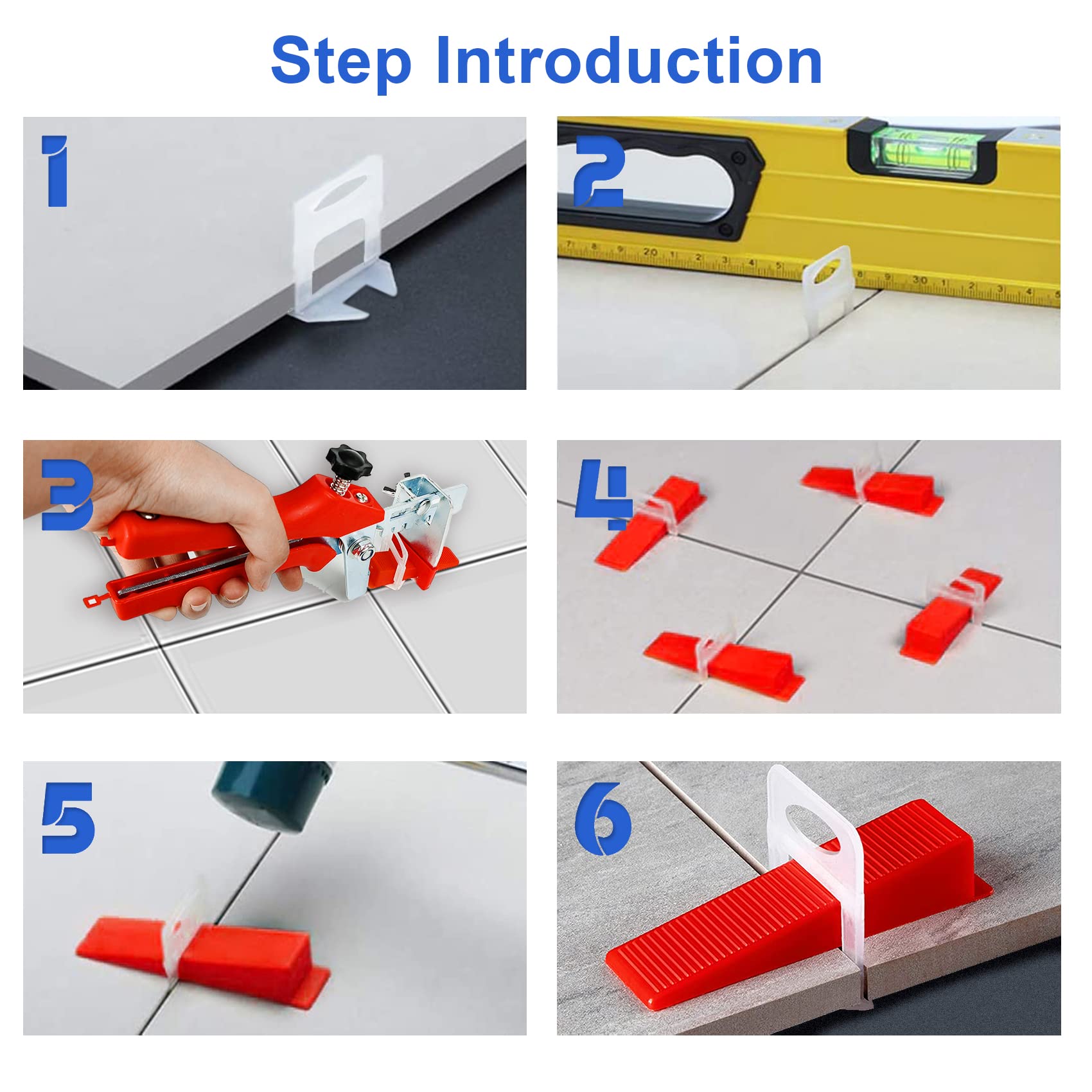Professional Tile Installation Tools Eikovia Tile Leveling System Kit ...