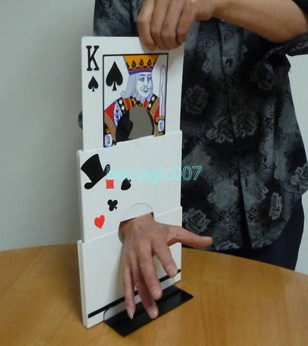 Amazon.com: Playing Card Arm Chopper - Stage Magic Tricks : Toys & Games