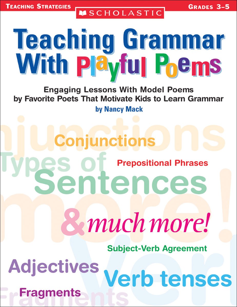 Teaching Grammar With Playful Poems: Mack, Nancy: 9780439574112: Amazon ...