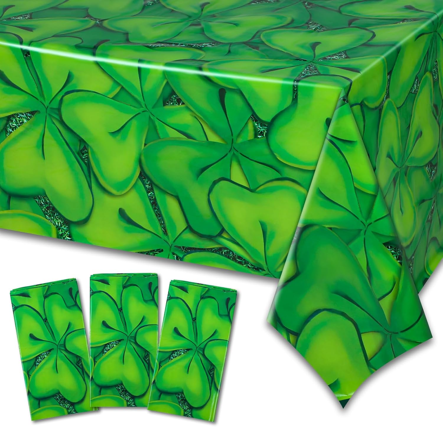 Amazon.com: VitalCozy 6 Pcs St. Patrick's Day Tablecloths 54'' x 108 ...