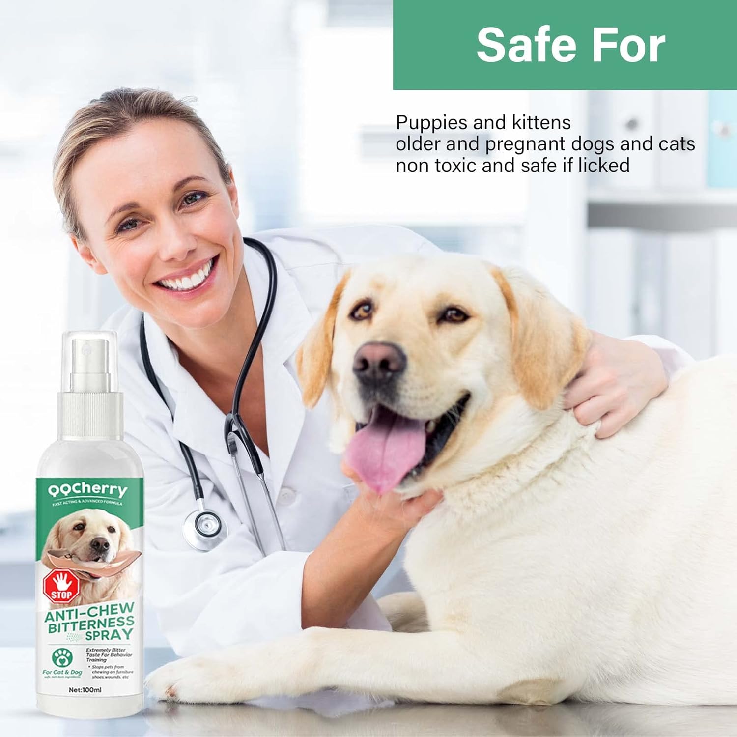 MGDYSS Spray amargo de manzana para que los perros dejen de masticar ...