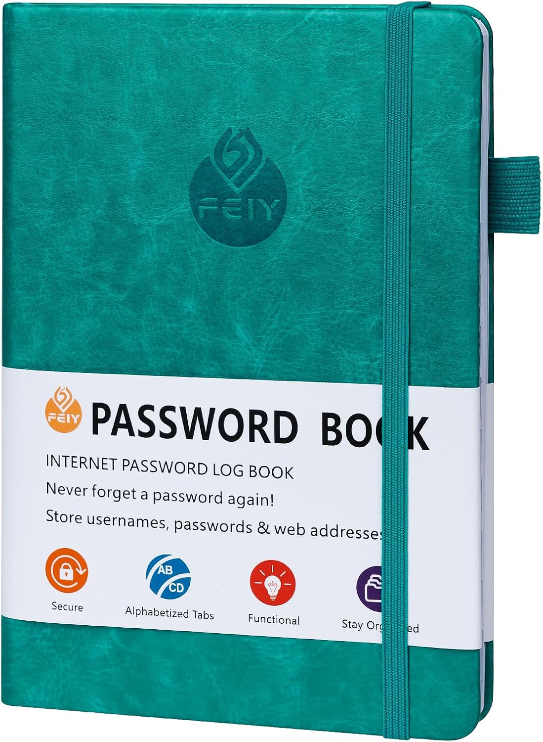Password Book Alphabetical with Tabs 19.7x13.5cm Internet Password Book ...