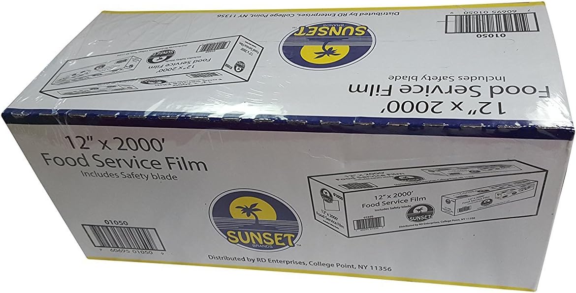 Amazon.com: Sunset Food Service Film - 24" x 2000' : Health & Household