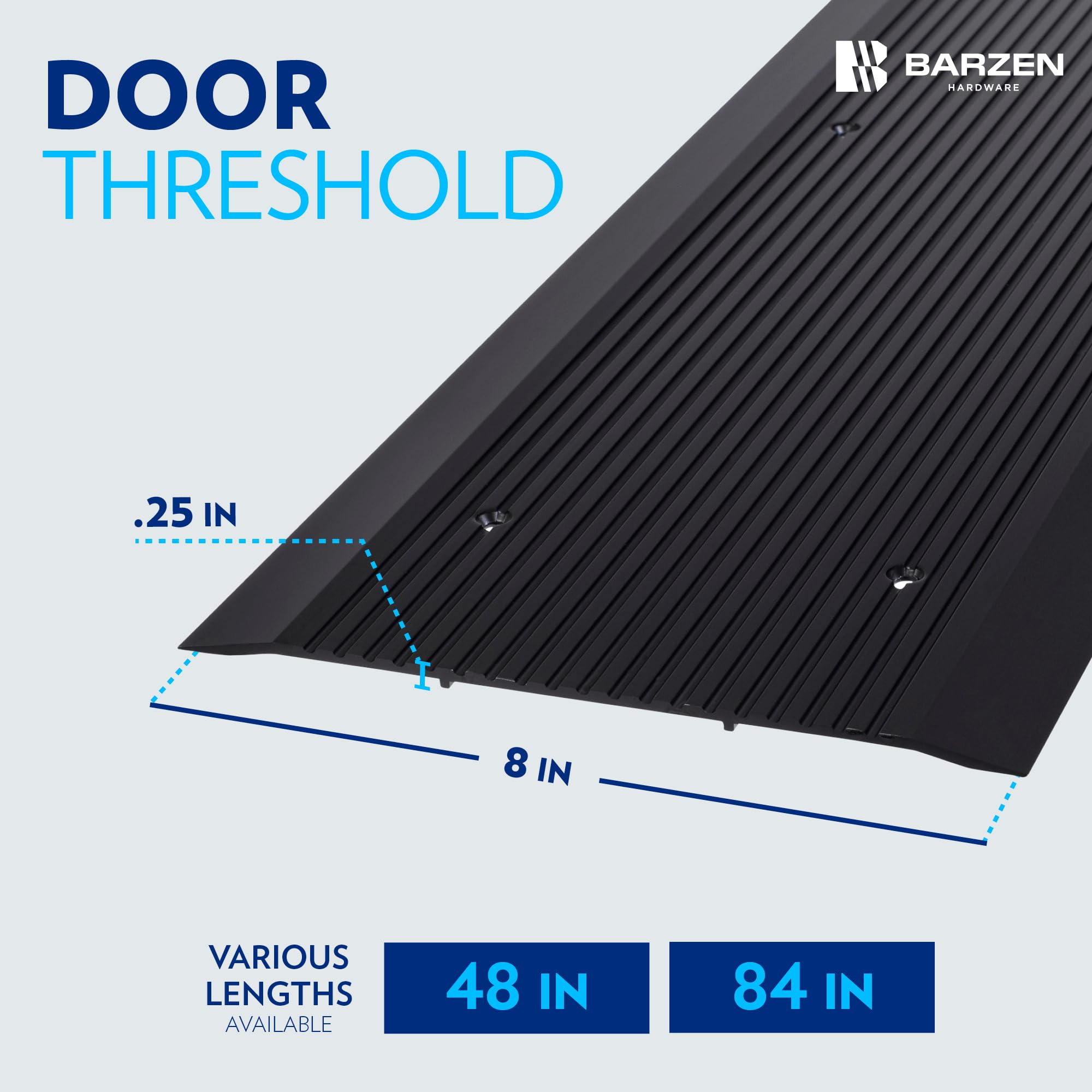 Snapklik.com : Aluminum Threshold Strip - Exterior Door Threshold For ...