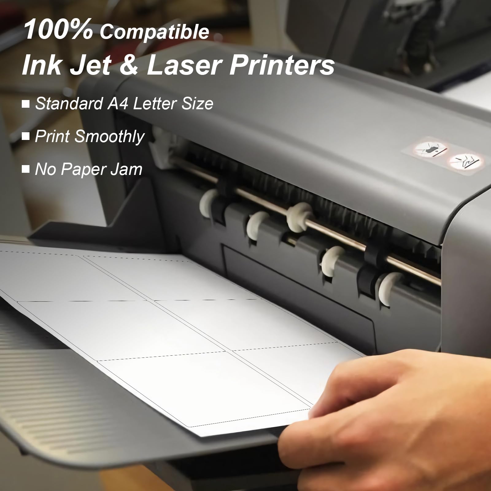 Snapklik.com : 3-1/3" X 4" Shipping Address Label 250 Sheets, Laser ...