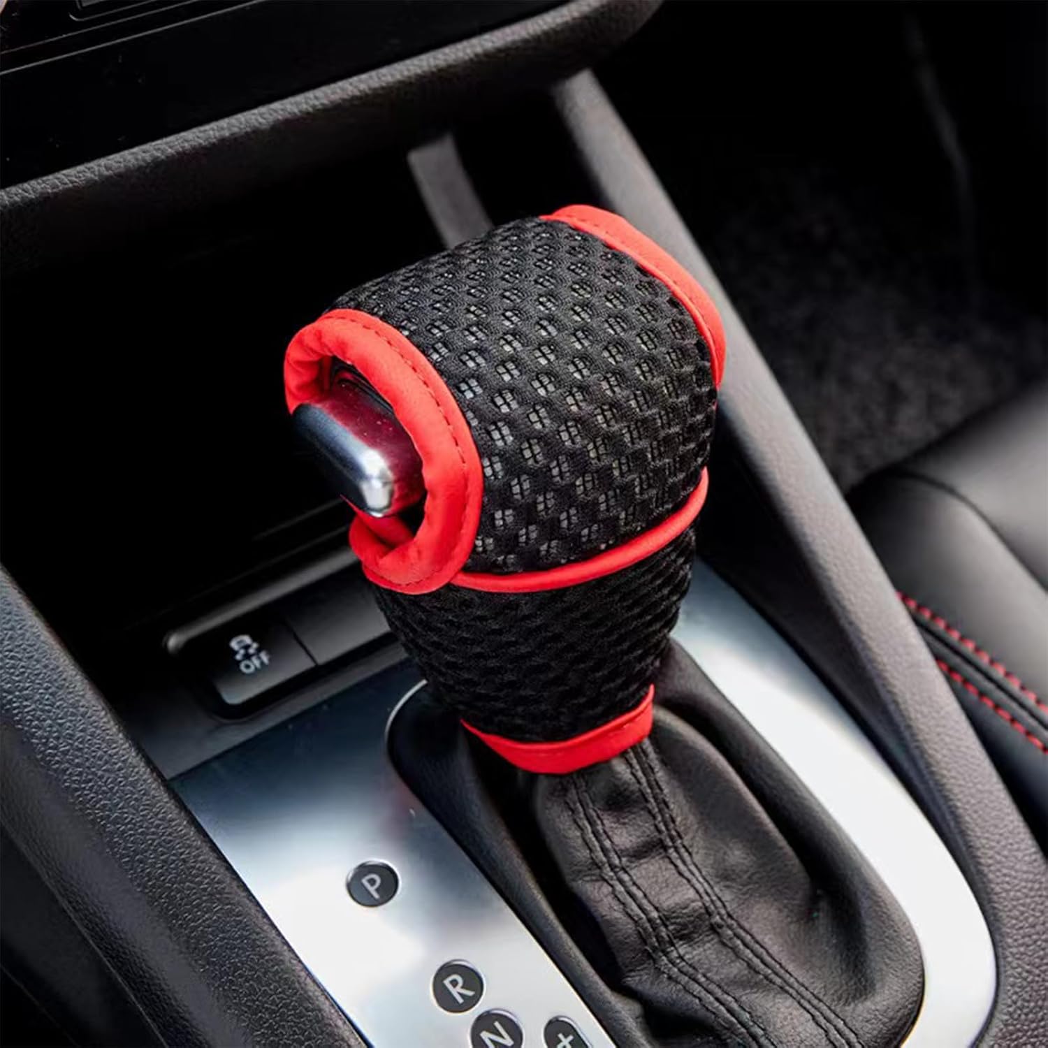 Amazon.com: UZZH Car Gear Shift Knob Cover, Automotive Automatic/Manual ...
