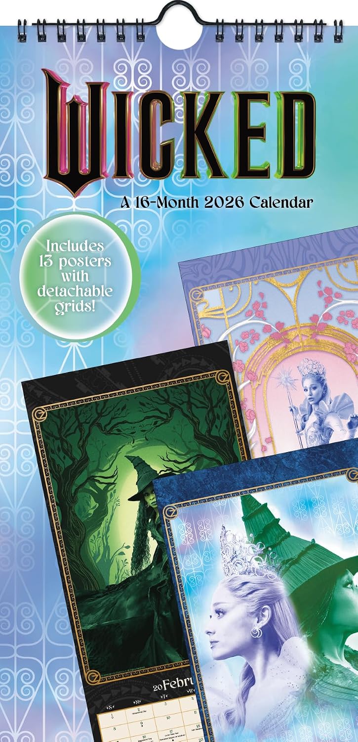 2026 Wicked: For Good Mini Poster Calendar: Trends International ...