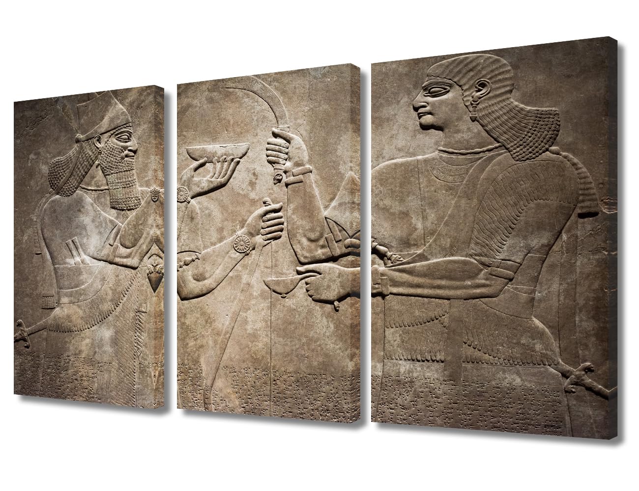 Amazon.com: Ancient Culture Canvas Wall Art Babylonia and Assyria ...