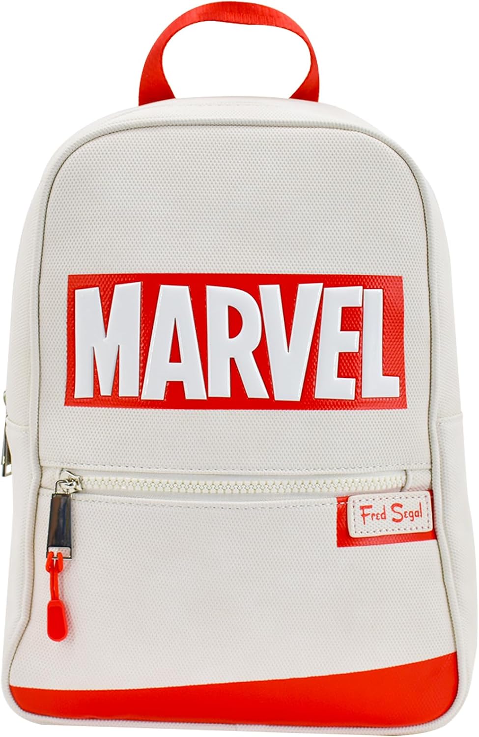Amazon.com | Fred Segal Marvel Logo Mini Backpack, Small Travel Bag ...