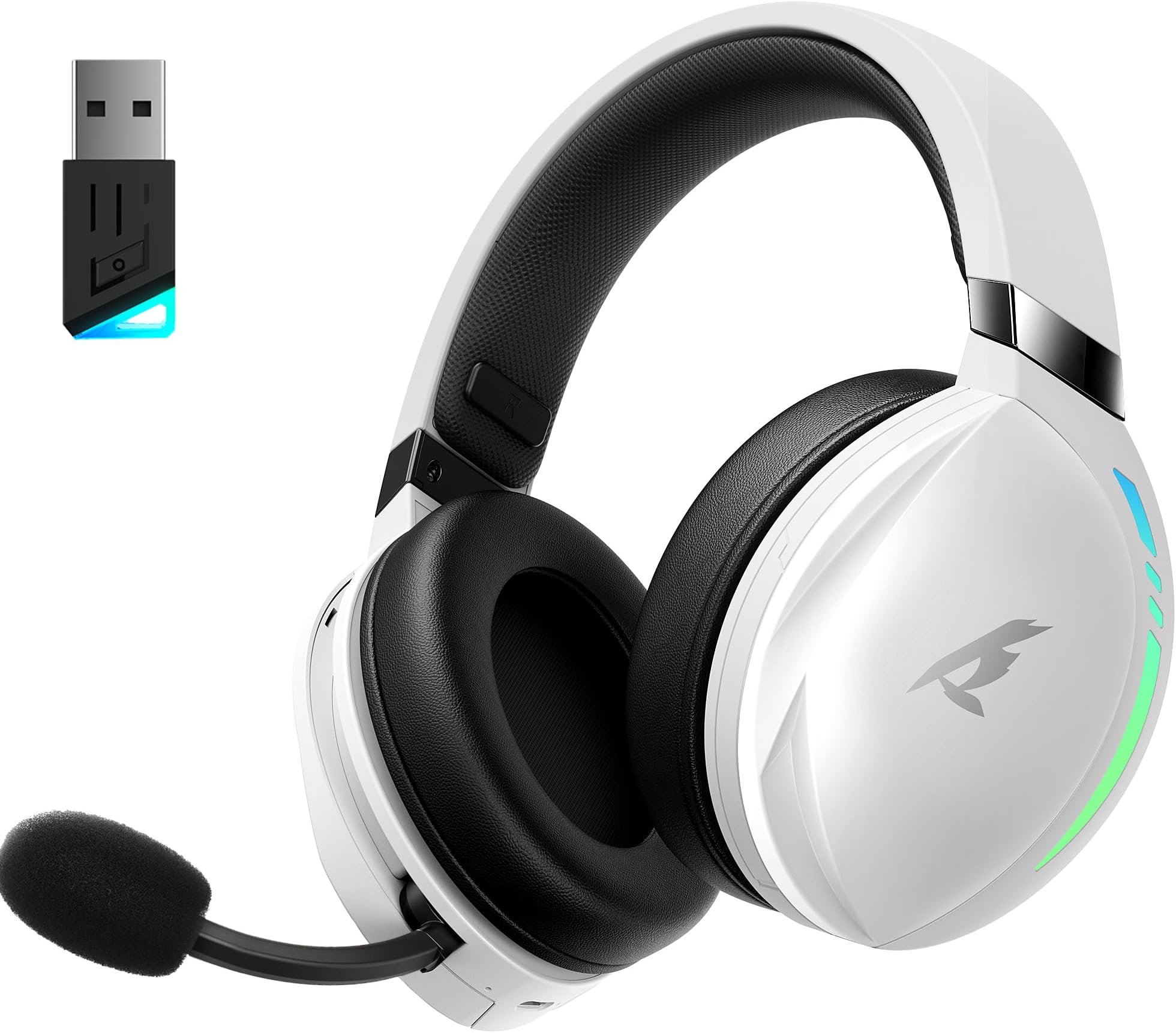 Amazon.com: KAPEYDESI Wireless Gaming Headset for PC, PS5, PS4, Mac ...