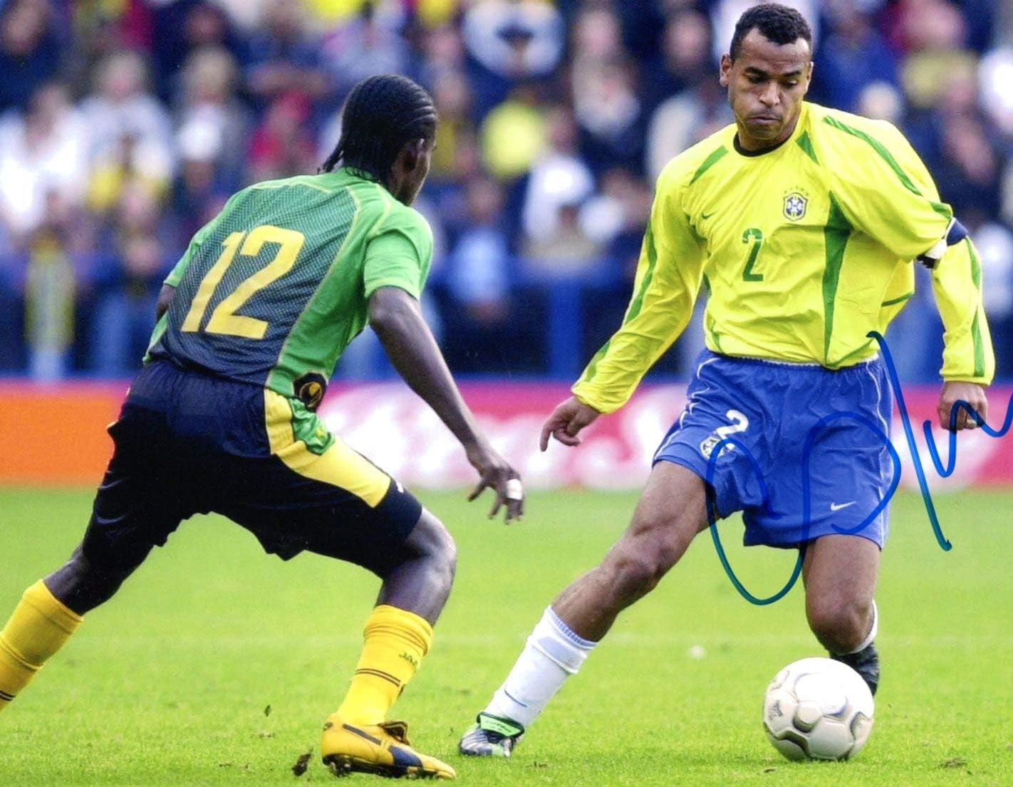 Amazon.com: SOCCER Cafu BRAZIL NATIONAL TEAM autograph, signed photo ...