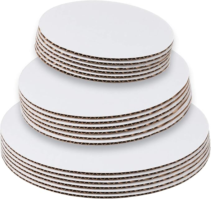 Amazon.com: StarMar Set of 18 - Cake Board Rounds, Circle Cardboard ...