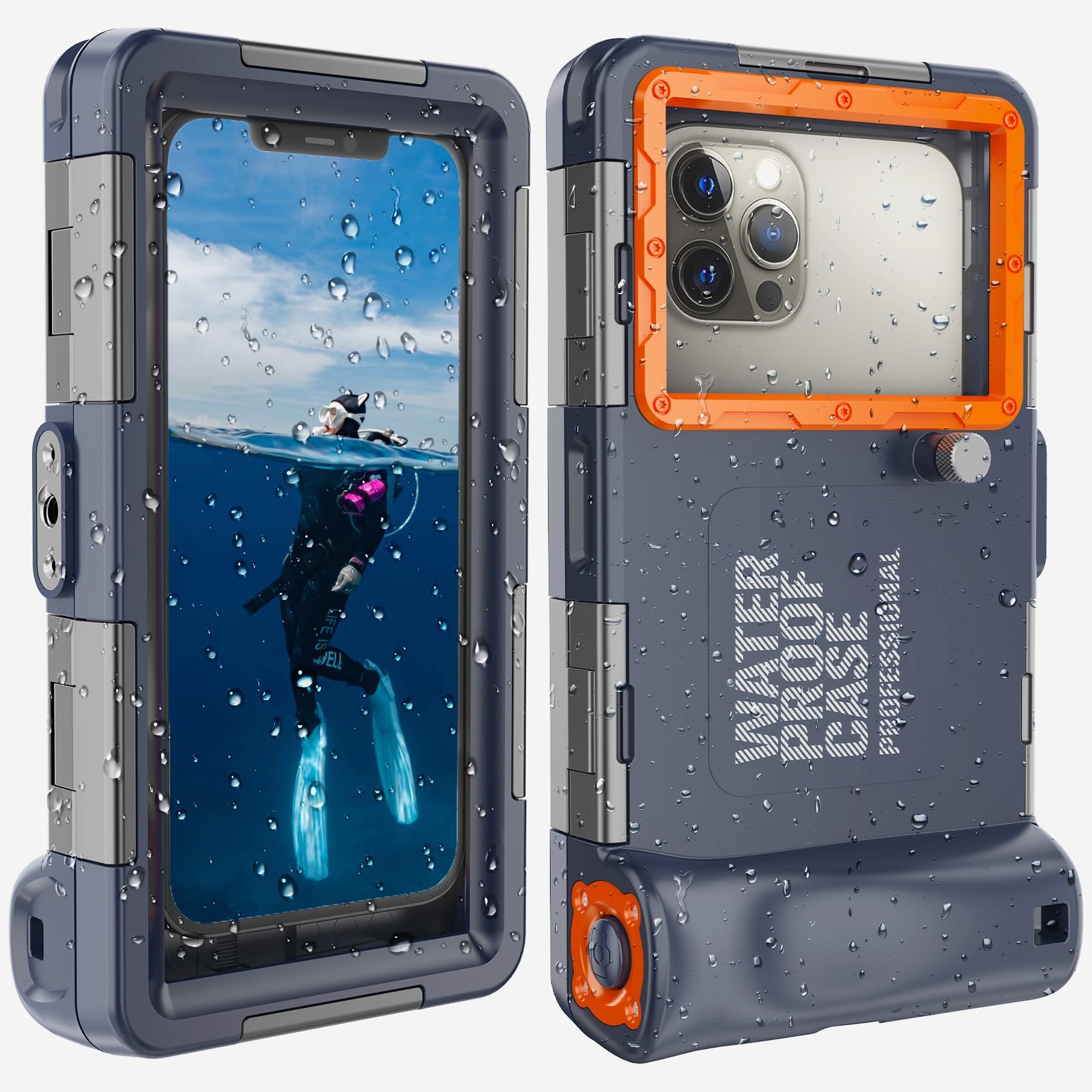 Amazon.com: Underwater Snorkeling Diving Phone Case for iPhone 16/15/14 ...