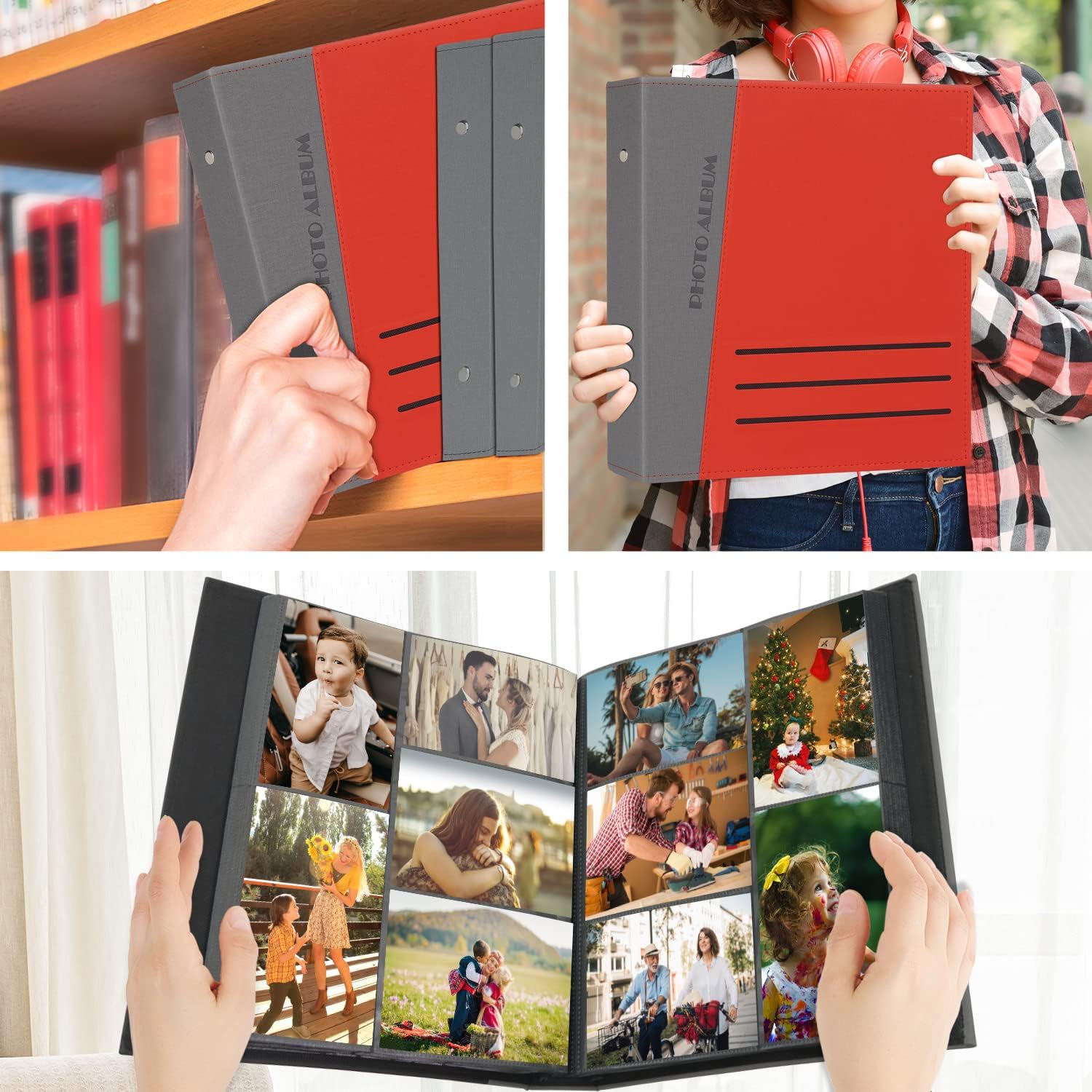 Artmag Álbum de fotos de 4 x 6 pulgadas, 600 fotos, álbum de fotos de ...