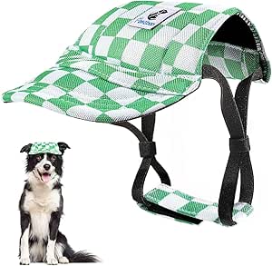 Amazon.com : Pawaboo Dog Baseball Cap - Upgraded Elastic Ear Holes ...