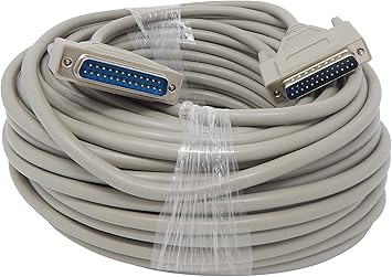 Amazon.com: Your Cable Store 100 Foot DB25 25 Pin Serial Port Cable ...