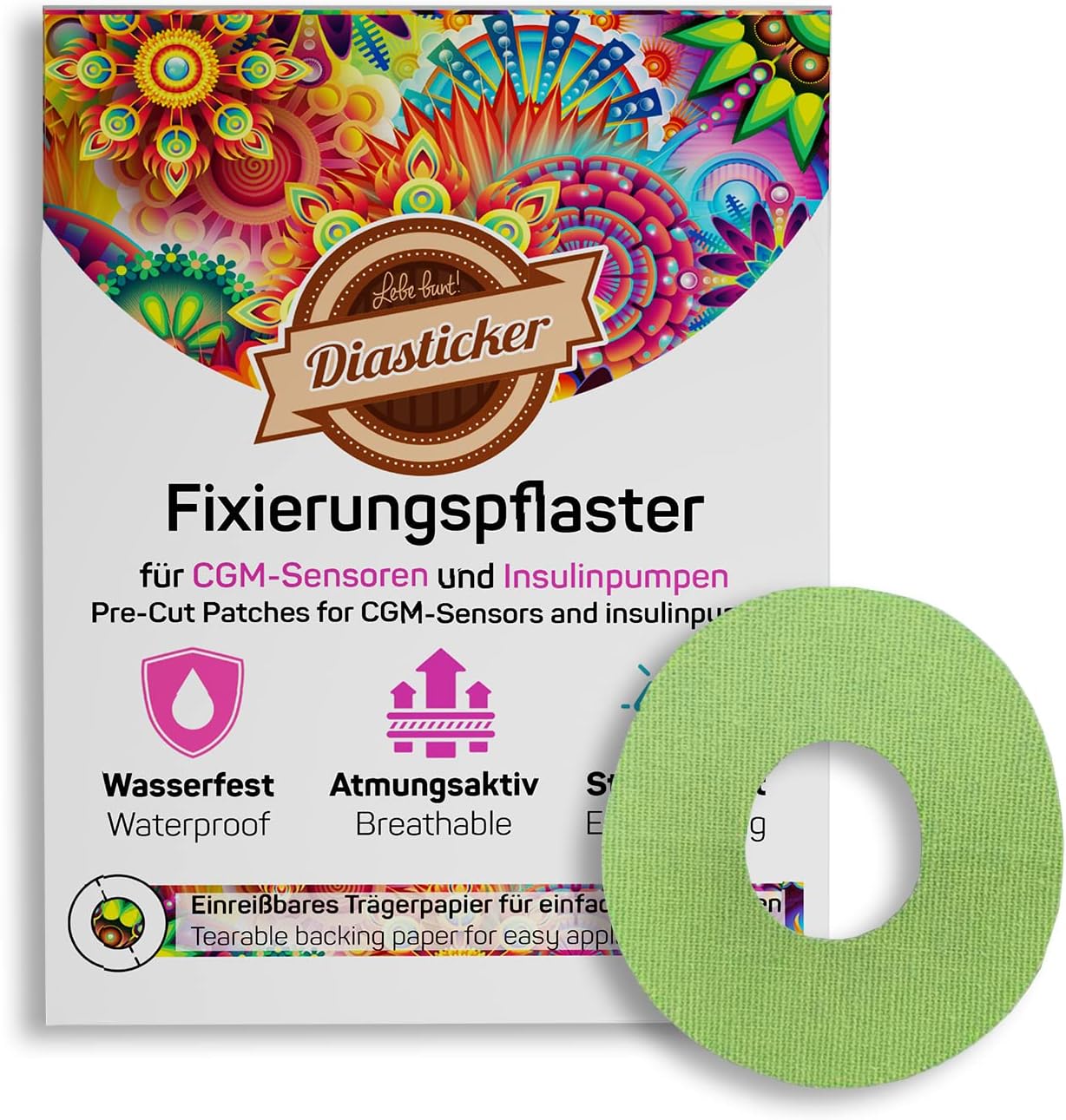 Diasticker® | Dexcom G7 Fixing Plasters | Waterproof, Breathable ...