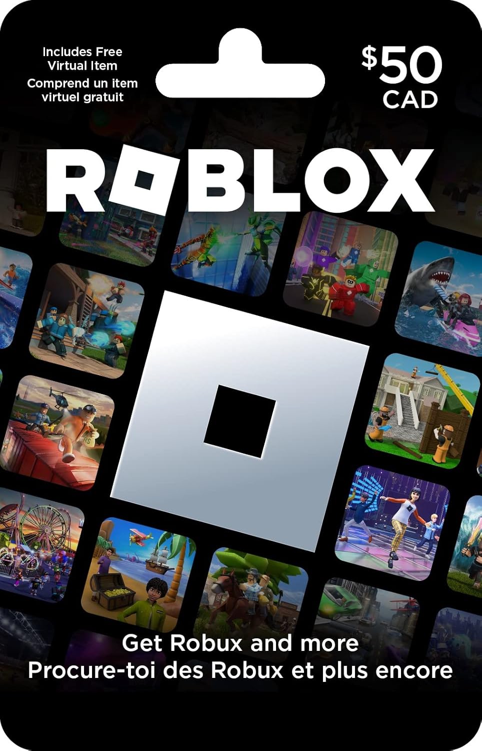Roblox Physical Gift Card [Includes Free Virtual Item] [Redeem ...