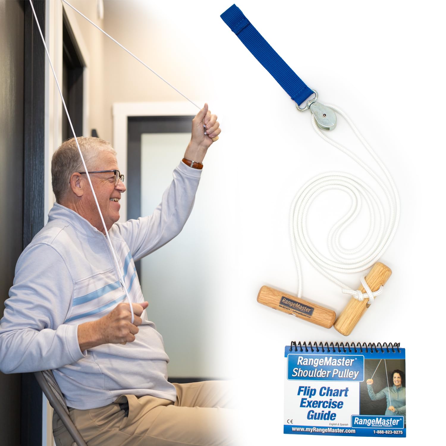 Rangemaster Over The Door Shoulder Pulley Physical Therapy Shoulder ...