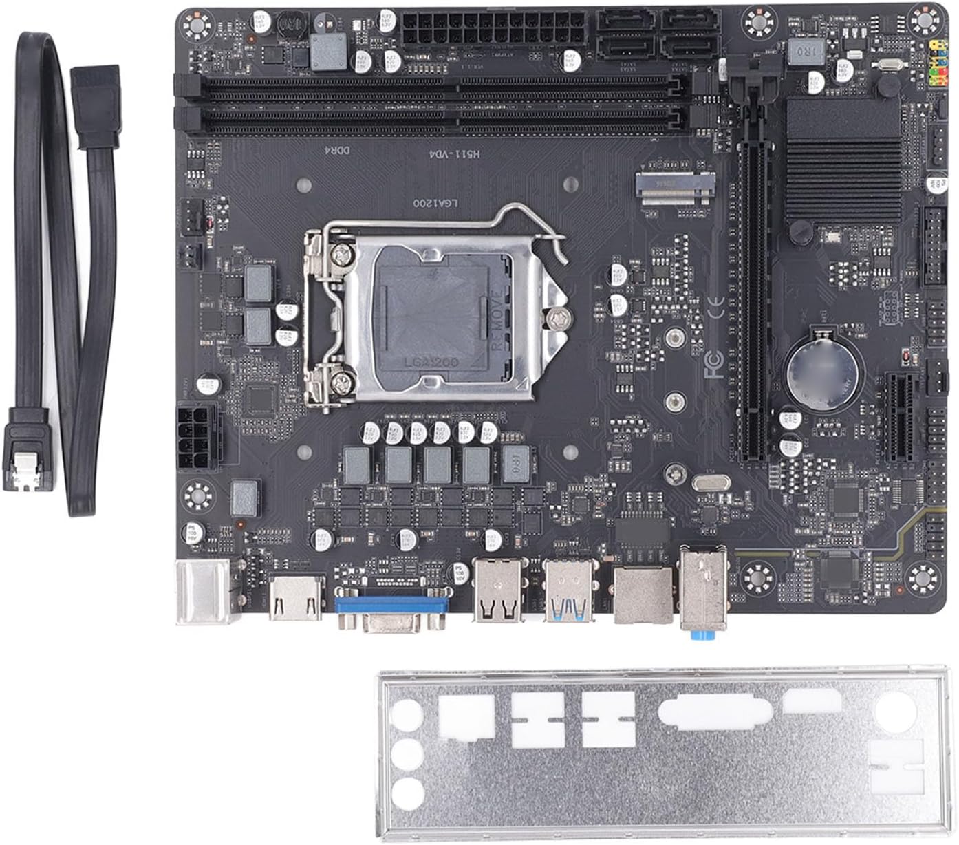 H511 Computer Motherboard, LGA1200 Dual DDR4 64GB 2933MHz Gaming ...