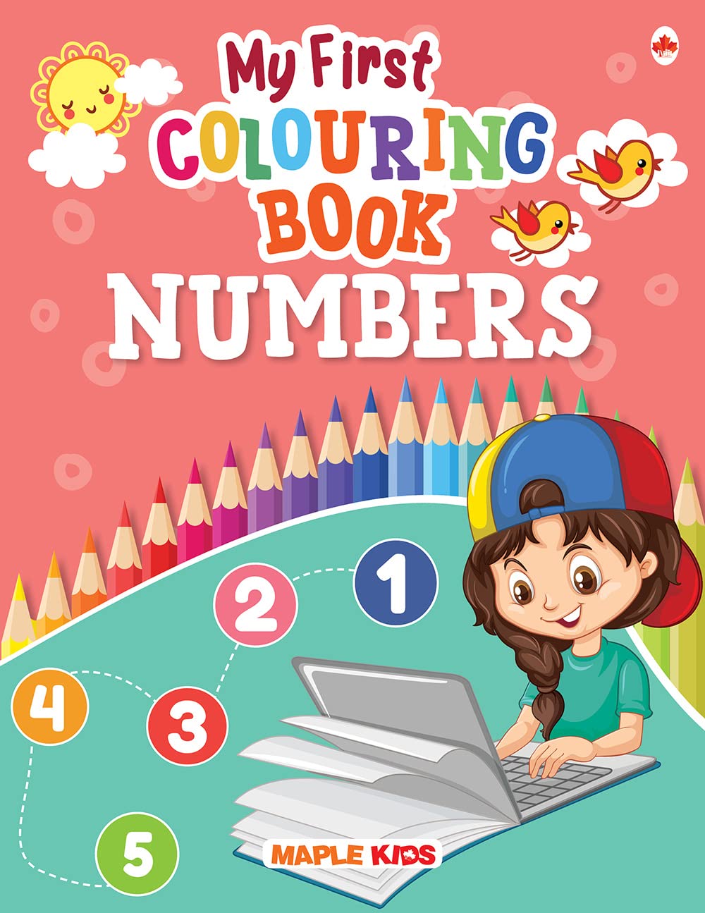 Amazon.com: Numbers (Colouring Book): 9789350331231: Maple Kids: Books