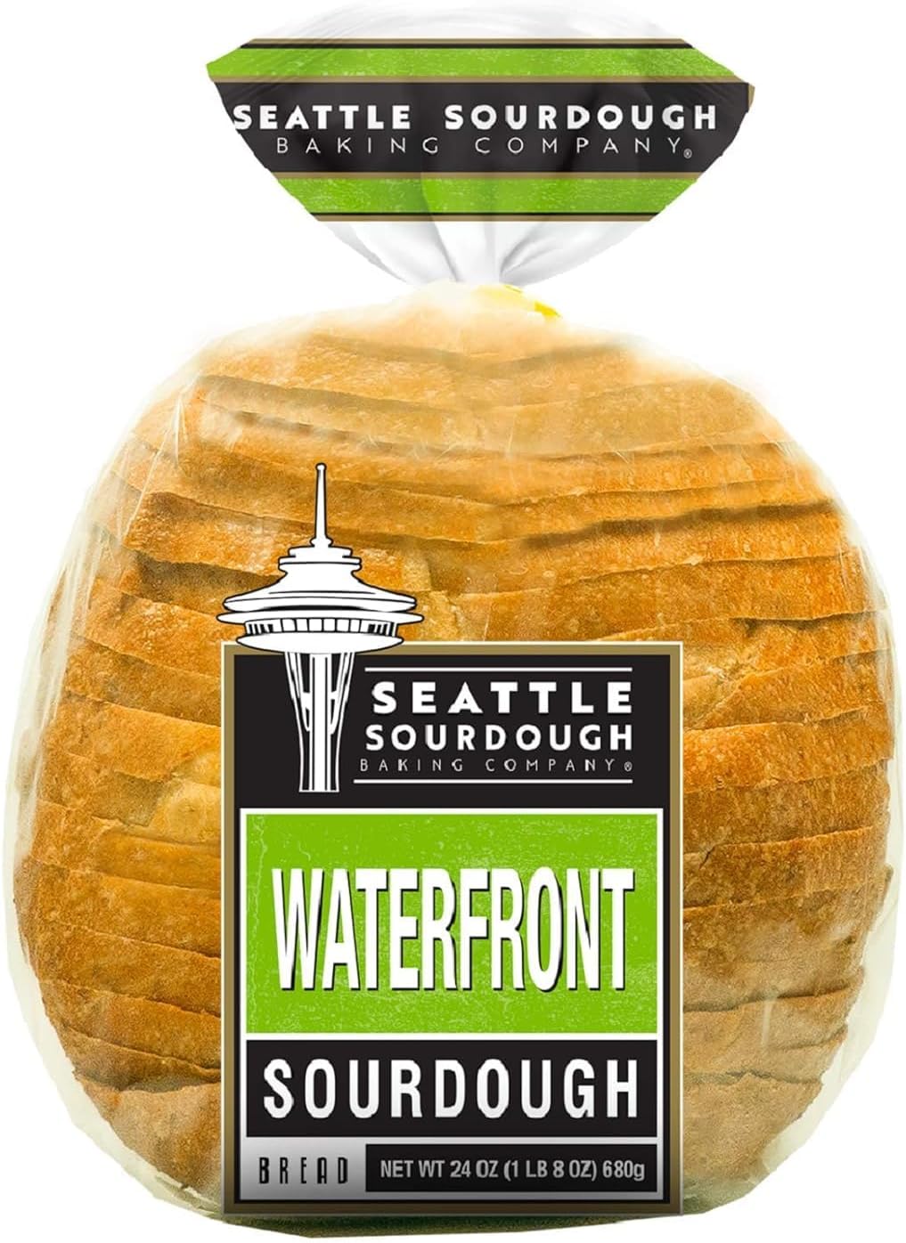 Amazon.com: Seattle Sourdough Sliced Round Sourdough Bread, 24oz (Pack ...