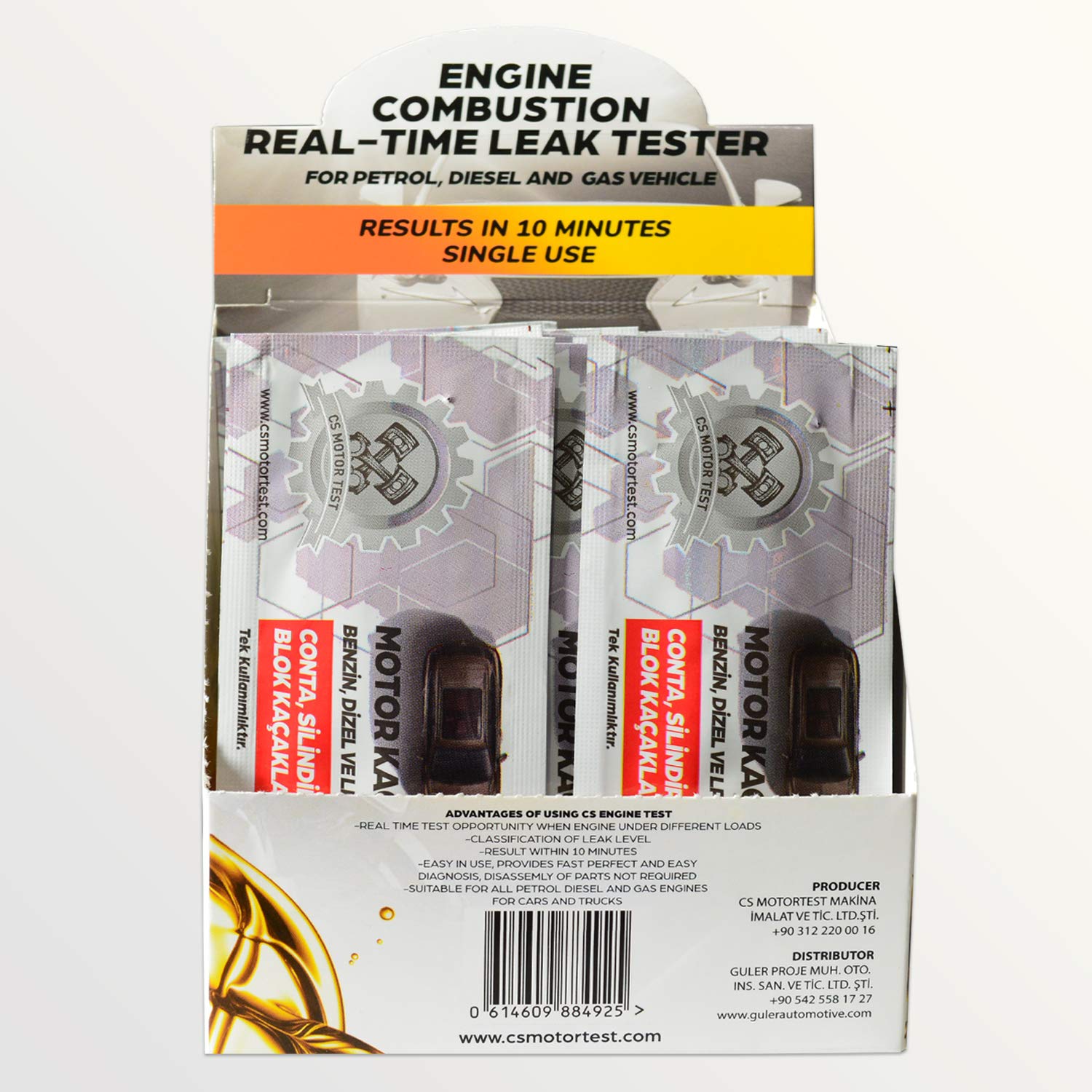 Amazon.com: CS Motor Test, CS Engine Combustion REAL-TIME Leak Tester ...
