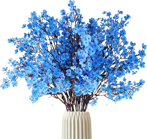 Amazon.com: DoubleWood 10 Pcs Baby's Breath Artificial Flowers, Silk ...
