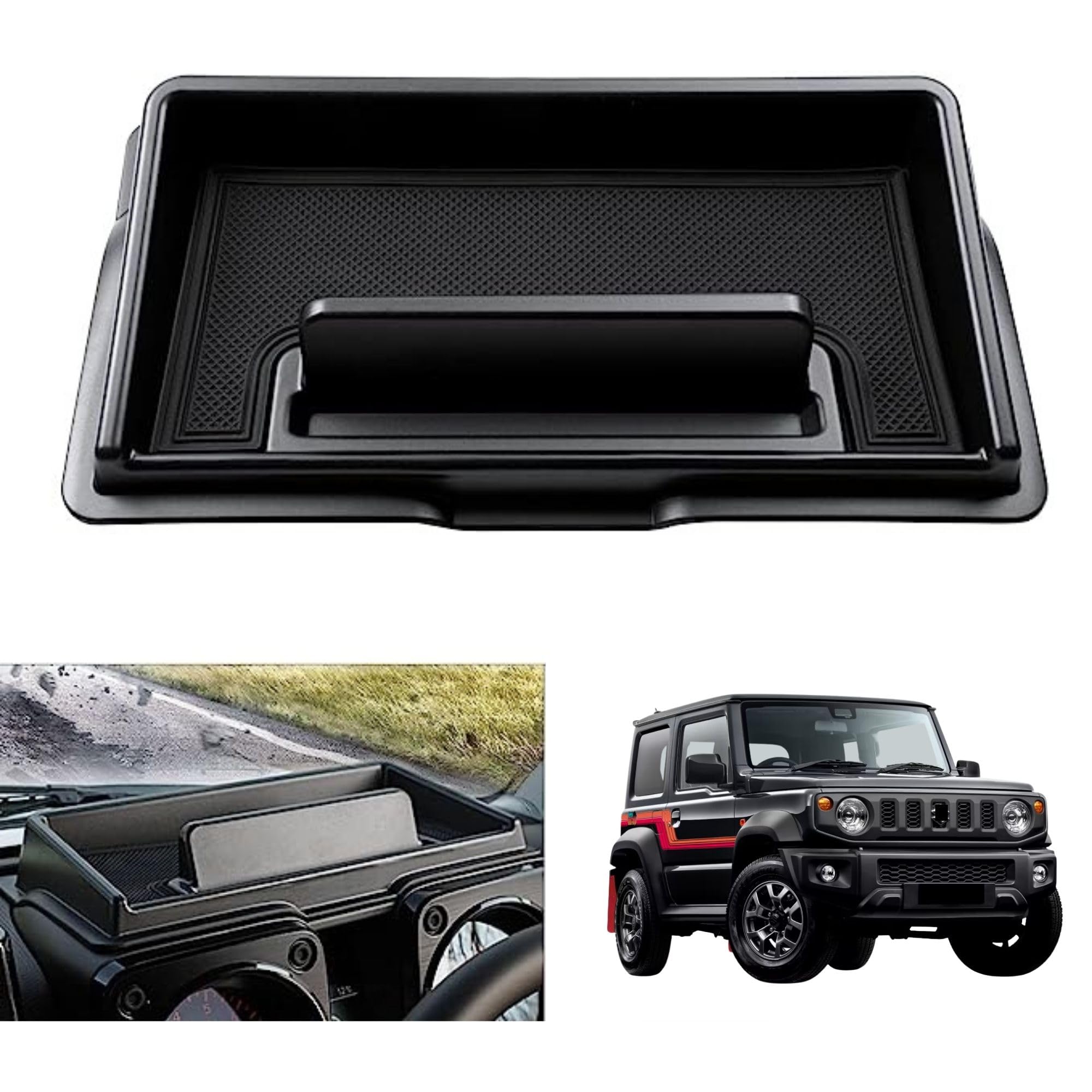 Jimny Mall Suzuki Jimny Dashboard Storage Tray With Mobile Holder ...