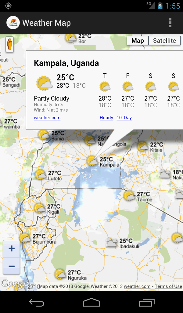 WEATHER MAP - App on Amazon Appstore