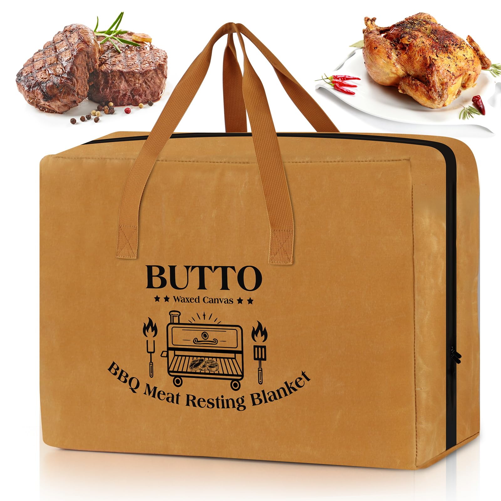 Amazon.com : Expanded Capacity BBQ Blanket for Resting Meat - Waxed ...