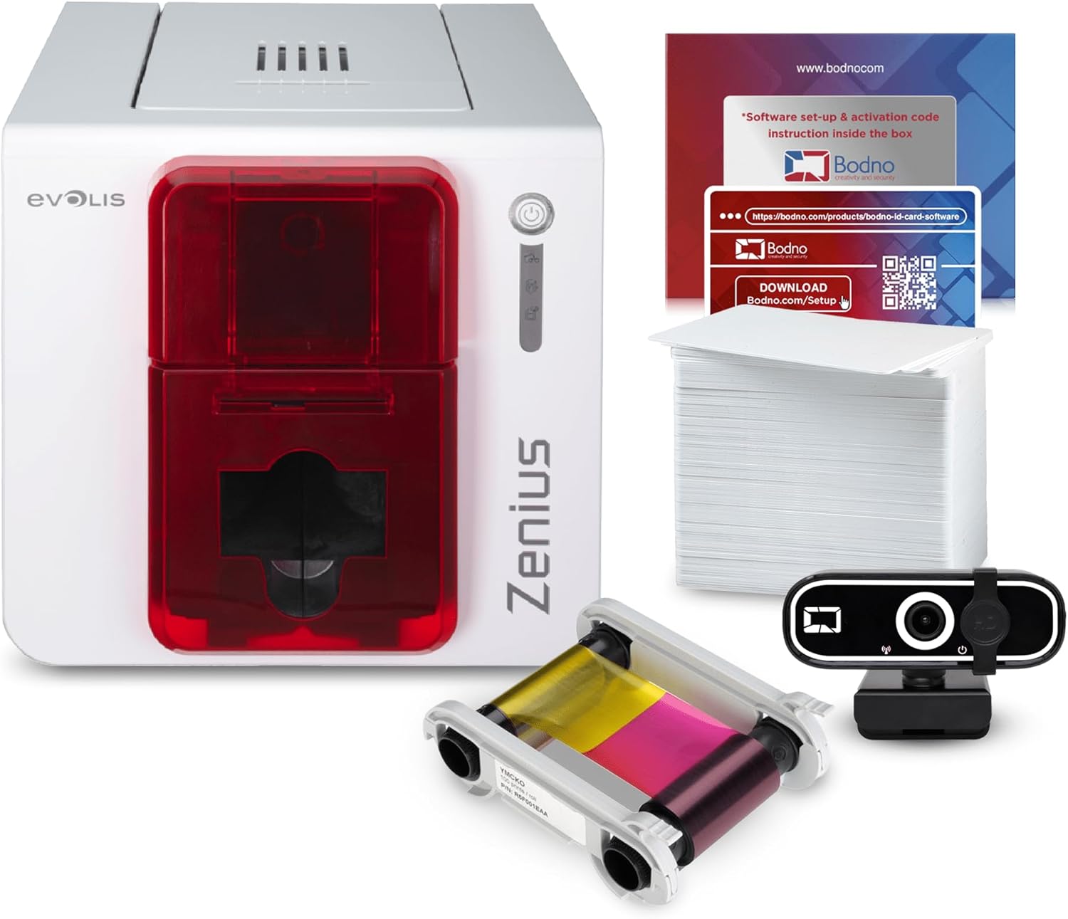 Evolis Zenius ID Card Printer with Complete Supplies Nepal | Ubuy