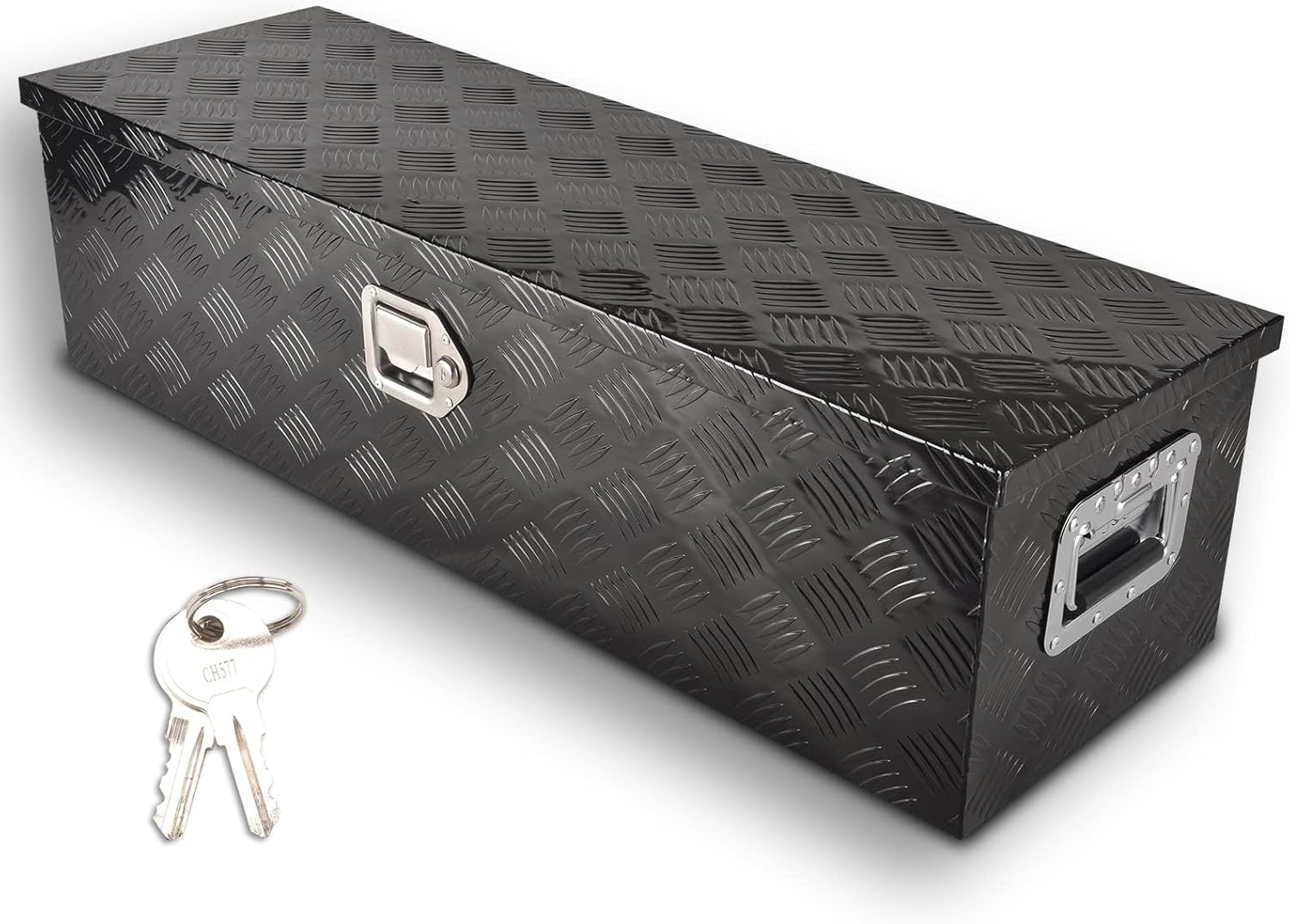 Amazon.com: GESEXI 39 Inch Heavy Duty Aluminum Truck Bed Tool Box, 5 ...