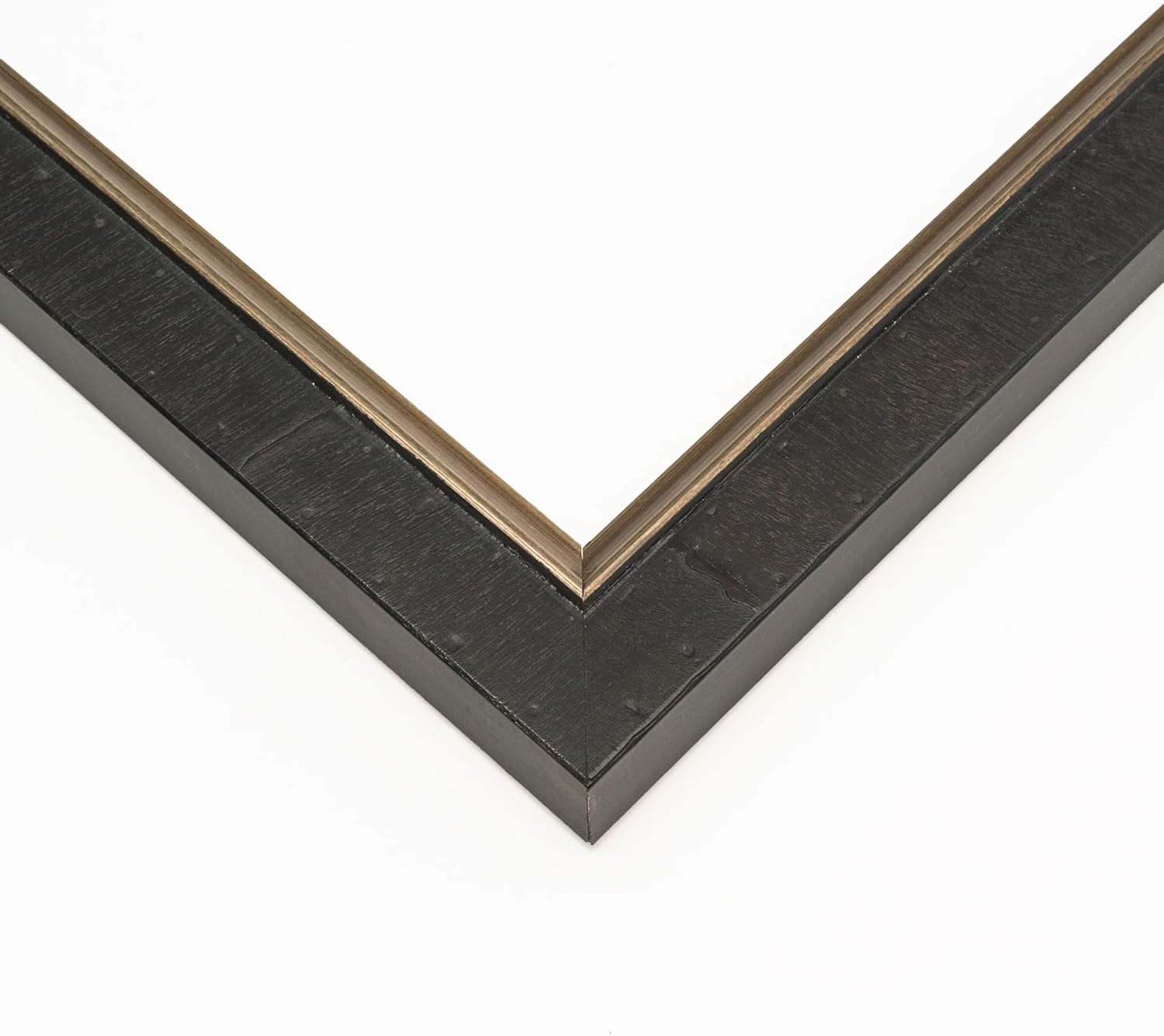 Amazon.com - 5x5 in Frame Brown & Silver Solid Wood Picture Frame Width ...